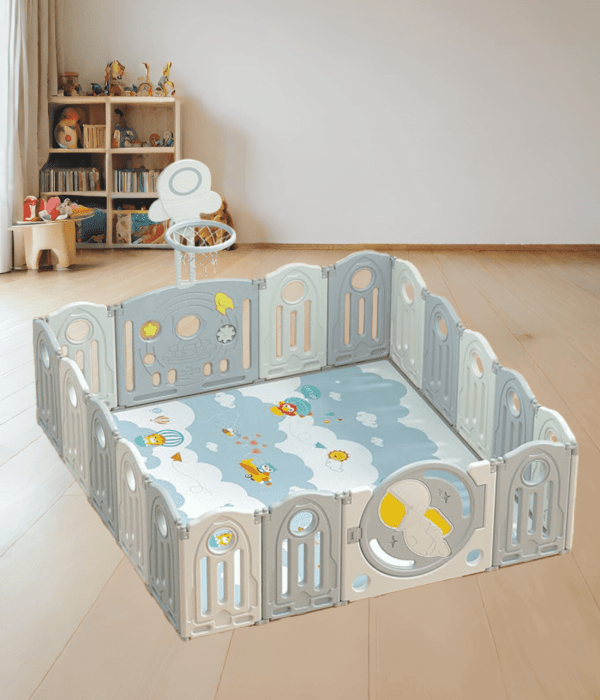 גדר פעילות מתקפלת לתינוקות וילדים – Baby Castle